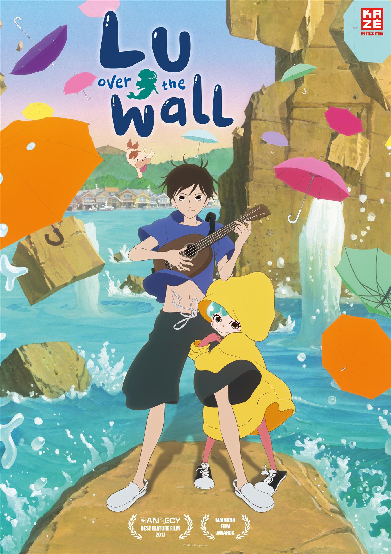 Movie Review : รีวิว Lu over the Wall เงือกน้อยจอมป่วน - WOM JAPAN